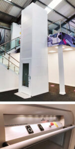 Freestanding platform lift is the ideal fit! | Invalifts