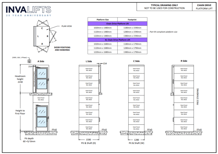 Motala 2000 Platform & Cabin Lifts | Adaptable, Custom-Sized